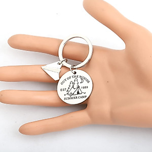 Lywjyb Birdgot Singer Gift Song Lyrics Inspired Gift Singer Fan Gift Summer Keychain (singer woods ky)