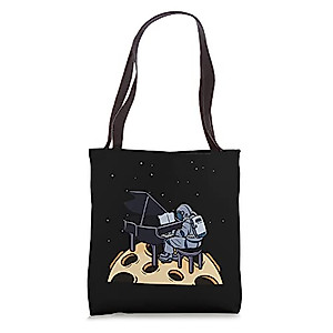 Piano Player Space Astronaut Moon Instrument Music Pianist Tote Bag
