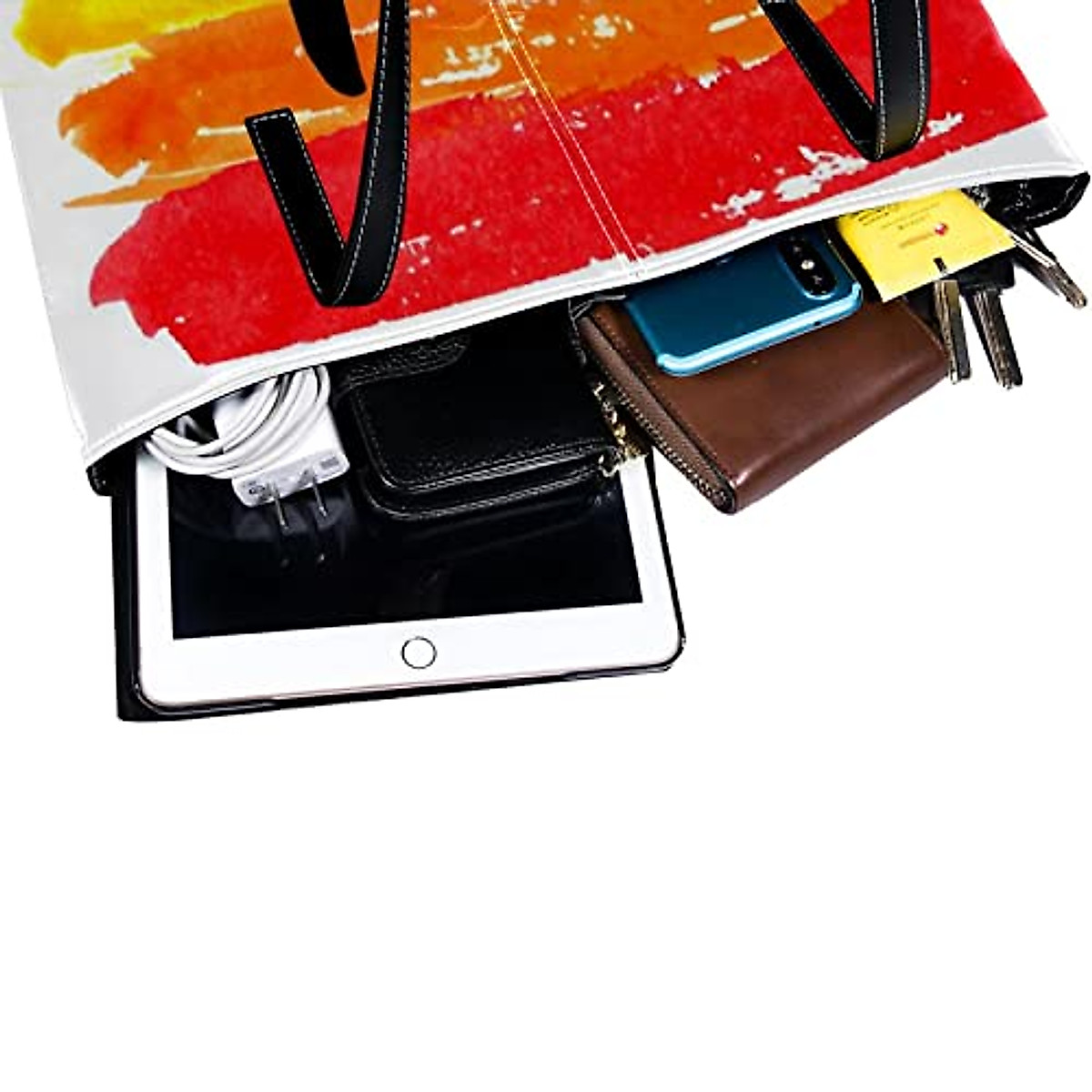 Tote Bag Women Satchel Bag Handbag Stylish Tote Handbag for Women Hobo Bag Fashion Crossbody Bag, Rainbow Stripes Flag Lgbt Pride