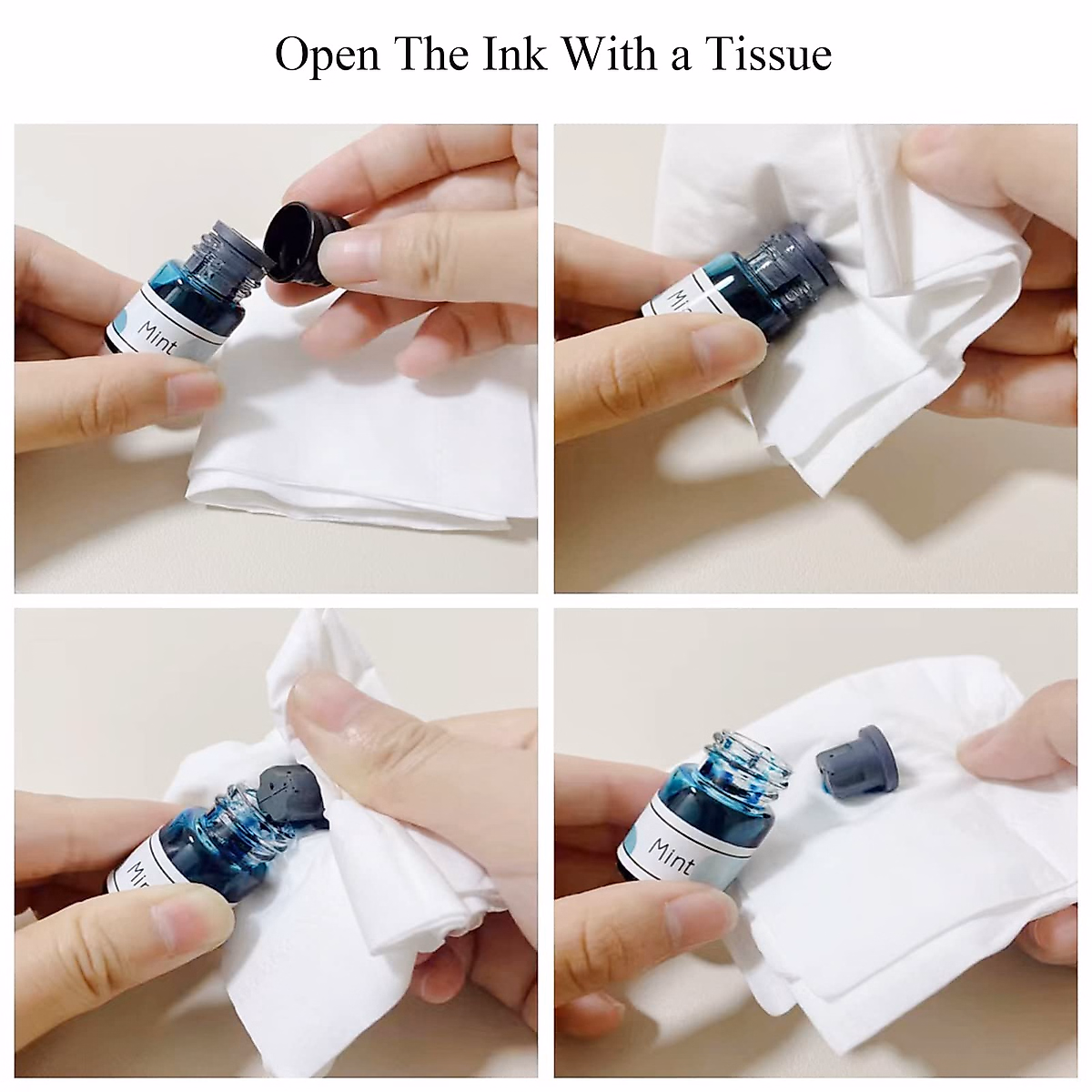 ESSSHOP Handmade Glass Dip Pen Set, Calligraphy Fountain Pen Kit- 12 Colors Ink, Glass Washing Cup, Pen Holder, Crystal Rainbow Glass Ink Pen for Art, Writing,Drawing, Signatures, Mother's Day Gifts