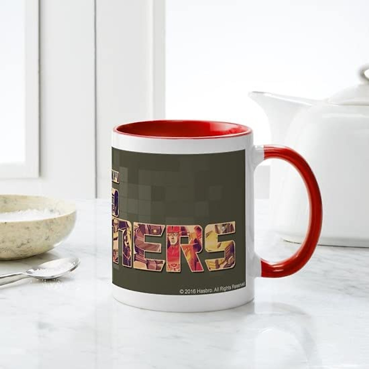 CafePress Transformers Logo Mug Ceramic Coffee Mug, Tea Cup 11 oz