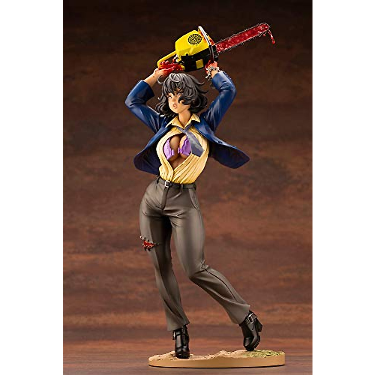 Kotobukiya The Texas Chainsaw Massacre Leatherface Chainsaw Dance BISHOUJO Statue