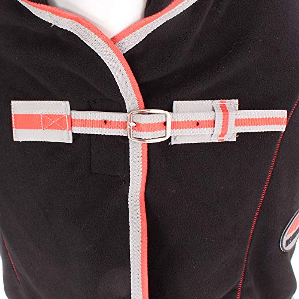 WeatherBeeta Therapy-Tec Fleece Standard Neck, Black/Silver/Red, 78"