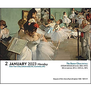 Impressionism and Post-Impressionism 2023 Day-to-Day Calendar