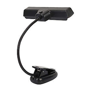 VBESTLIFE Music Stand Light, Portable Clip-on Position Adjustable LED Musician Lamp Reading Light for Music Stands Pianos Work Tables Desks Reading