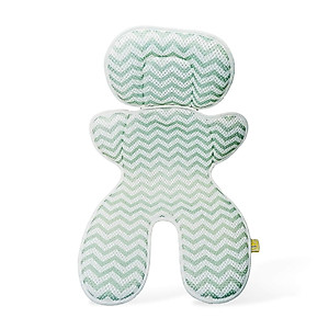 YLLWBOX Newborn Infant car seat Head Support| Baby Insert Cushion Stroller | 3D Breathable Baby car Accessories