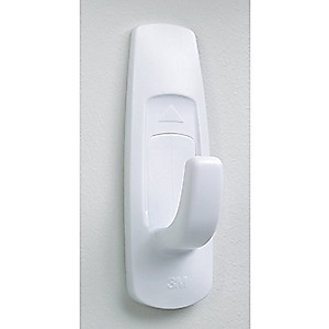 Command Large Utility Hook, White, 4-Hook, 8-Strips
