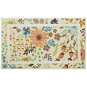 Mohawk Home Machine Washable Summer Kitchen Rug ,Summer Floral
