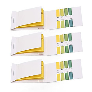 3Pcs Sets Amniotic Fluid Test Strip, Maternity Home High Sensitivity Feminine Test Strips with Color Comparison Card