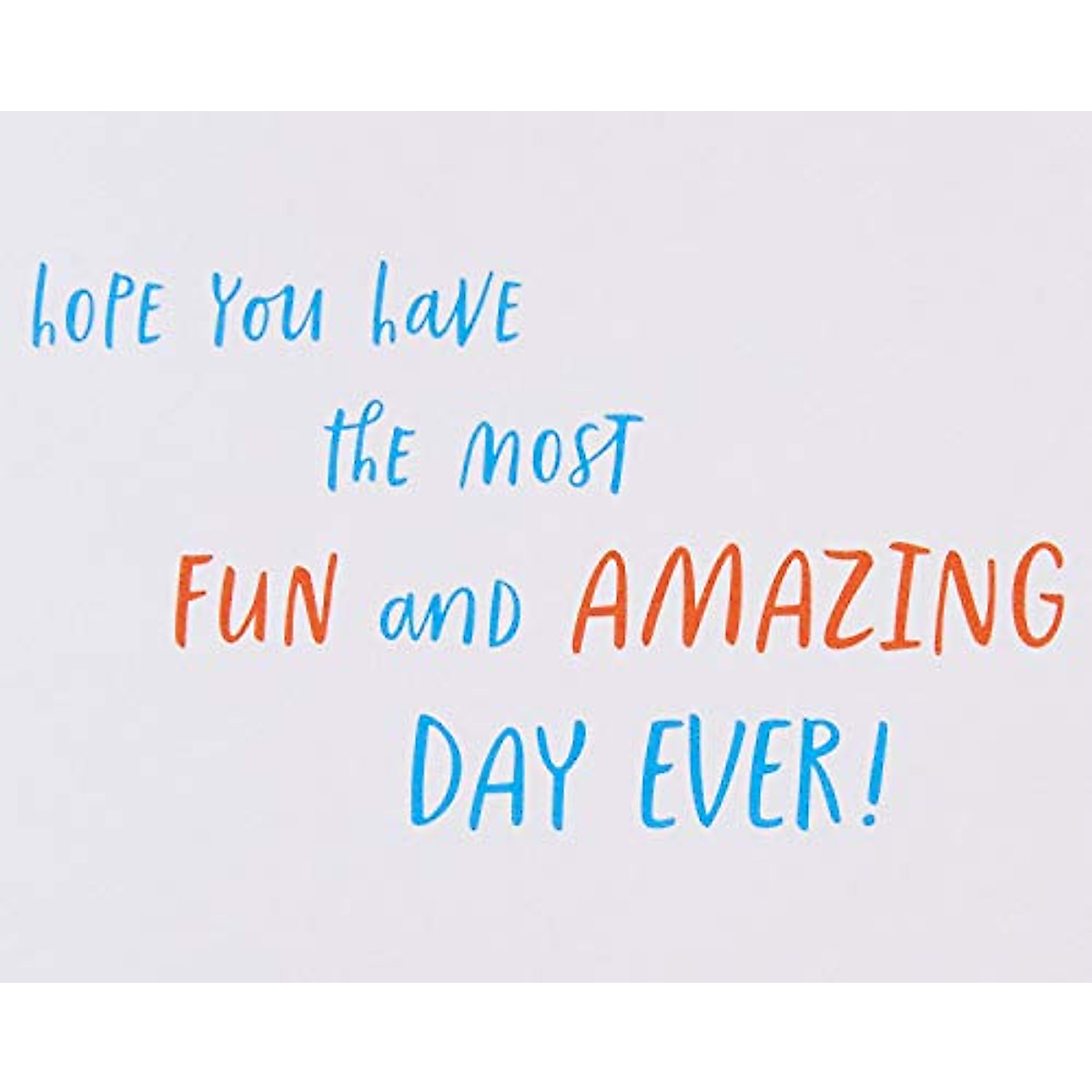 Papyrus Birthday Card (The Most Fun)