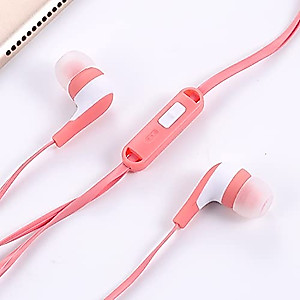 Hongzan Kids Earbuds Headphones with Microphone 10 Pack Wholesale Bulk Earphones for School Classroom Students Teen Children (10 Pack)