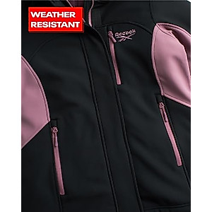 Reebok Women’s Winter Coat – Waterproof Windbreaker Jacket with Removable Puffer Coat – System Jacket for Women (S-XL), Size X-Large, Black