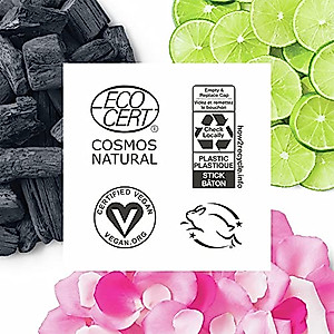 Schmidt's Aluminum Free Natural Deodorant for Women and Men, Hemp Seed Oil & Rose for Sensitive Skin with 24 Hour Odor Protection, Vegan, Cruelty Free 3.25 oz(Packaging may vary)