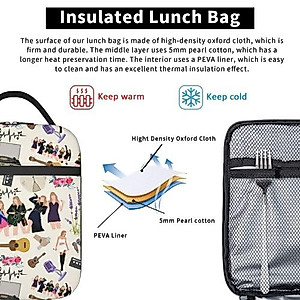 Lingtoolator unch Bags Organizer Bags Reusable Cooler Tote Lunch Box