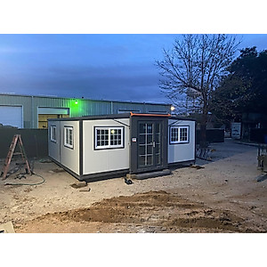 Generic Manufacturer 40FT Homes prefab Steel Expandable Container Houses Extendable Foldable Container House Including bedrooms, Kitchen, Bathroom and a Free TV