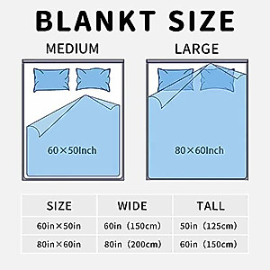 Throw Blanket Valentines Day Gifts for Husband from Wife for Husband Birthday Gifts Ideas Soft Fleece Luxury Blanket for Bed Sofa and Travel 60"X50"