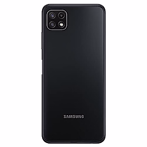 SAMSUNG Galaxy A22 5G (128GB, 4GB) 6.6" 90Hz, Android 11, 48MP Triple Camera, Dual SIM 4G Volte Unlocked (US + Global, GSM Only) International Model A226BR/DSN (Extra Fast Charger Bundle, Gray)
