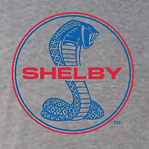 Shelby Cobra USA Logo Emblem Cars and Trucks Mens Premium Tri Blend T-Shirt, Premium Heather, Large