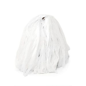 KLEEN HANDLER Disposable Industrial Mop Head Replacement, Non-Woven Cut End Floor Cleaning Wet Mop Head Refill (Pack of 12)