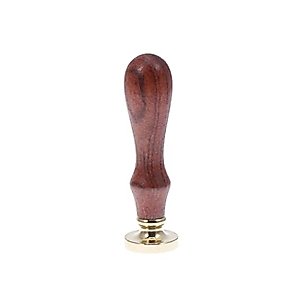 SEWACC Wedding Invitation Envelopes Custom Seal Stamp Wax Seal Stamp Retro Wax Stamp Wooden Retro Stamper Sealing Stamper Vintage Stamper Wax Model Die Sealing Wax Classic Wooden Handle