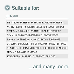 Borgen Bike Brake Bleed Kit for Shimano Hydraulic Disc Brakes I Brake Bleeder Kit Bike with 100ml (3.4oz) Hydraulic System Mineral Oil - Made in Germany. Step by Step Instructions and Video Manual