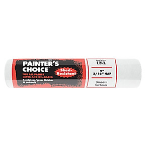 Wooster Brush R273-9 Painter's Choice Roller Cover, 3/16-Inch Nap, 9-Inch