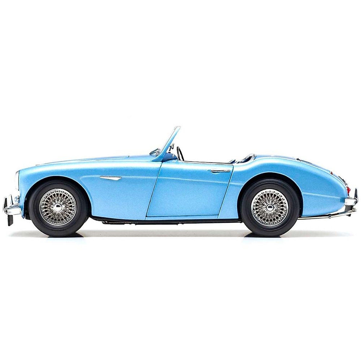 Kyosho Austin Healey 3000 Mk-1 (BN7) Convertible RHD (Right Hand Drive) Healey Blue 1/18 Diecast Model Car 08149 HBL