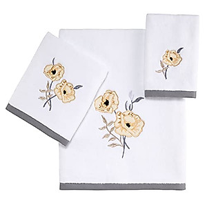 Avanti Linens - Fingertip Towel, Soft & Absorbent Cotton Towel (Marielle Collection)