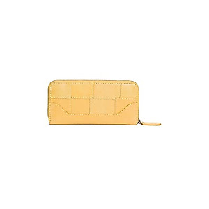 Frye Melissa Patchwork Zip Wallet, Yellow