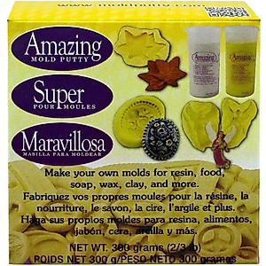 Alumilite 10570 Amazing Mold Putty Kit, 0.66-Pound