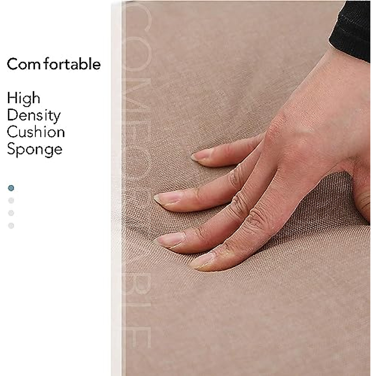 MFSTUDIO 7-Piece Metal Outdoor Patio Dining Furniture Set with 6 Swivel Armrest Chairs and Steel Frame Slat Larger Rectangular Table with 1.57 Umbrella Hole for Poolside, Porch, Backyard