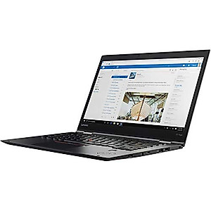 Lenovo ThinkPad X1 Yoga 2 in 1 Business Convertible - Core i5-7300U 2.6GHz 256GB SSD 8GB 14" (1920x1080) Touchscreen BT WIN10 Pro Webcam FP Reader Black (Renewed)