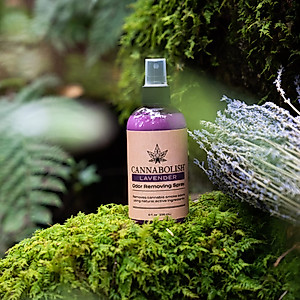 Cannabolish Lavender Smoke Odor Eliminator Spray and Air Freshener, 8 fl. oz, Natural Ingredients