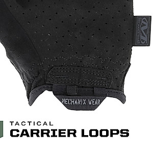 Mechanix Wear: Tactical Specialty Vent Tactical Gloves, Touch Capable, High Dexterity, Gloves for Airsoft, Paintball, and Field Work, Work Gloves for Men (Black, X-Large)