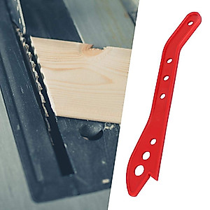 Saw Blade Push Stick, Red Wood Push Stick, Effective Handle-Design Safety Push Stick Duable for Shaper Table Saw Jointer Router Table