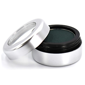 Pure Ziva Matte Forest Emerald Green Cake Eyeliner & Pressed Eyeshadow, Water Activated Powder; Gluten & Cruelty Free