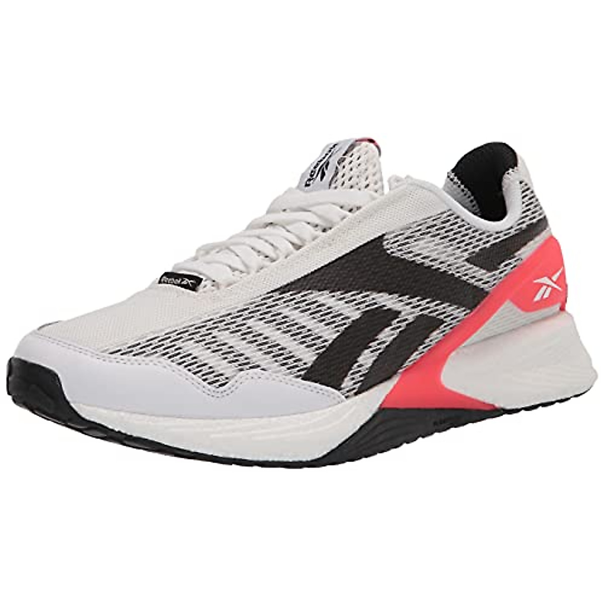 Reebok unisex adult Speed 21 Cross Trainer, White/Neon Cherry/Black, 13 Women 11.5 Men US