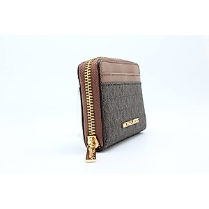 MICHAEL KORS(マイケルコース) Women's Card Case Wallet, Brown, Small