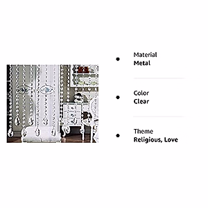 16 Pack 20" Hanging Crystals for Chandeliers Clear Teardrop Crystal Chandelier Pendants Parts Beads, Chandelier Crystals