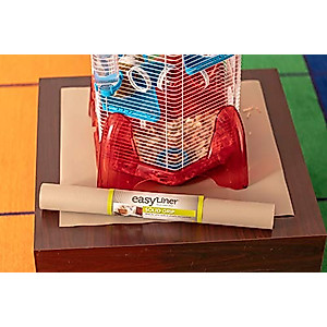 Duck Non-Adhesive Shelf Liner Solid Grip EasyLiner, 20-inch x 22 Feet, Taupe, 36 Sq Ft