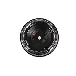 Fotga 35mm F1.6 Manual APS-C Fixed Lens for Canon EOS Mirrorless Camera EOS-M EOS M2 M3 M5 M6 II M10 M100 M50