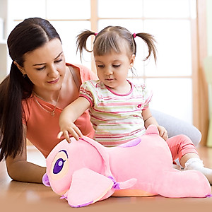 YJOO 16inch Angel Weighted Plush Toy - Weighted Plush Stuffed Animal Throw Soft Plush Sleeping Pillow Stuffed Animal Toys for Kids Gifts