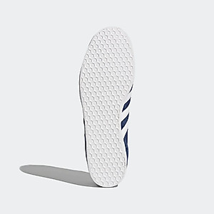 Adidas Originals Men's Gazelle Lace-up Sneaker,Collegiate Navy/White/Gold Met.,8.5 M US