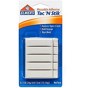 Elmer's Tac 'N Stik Reusable Adhesive