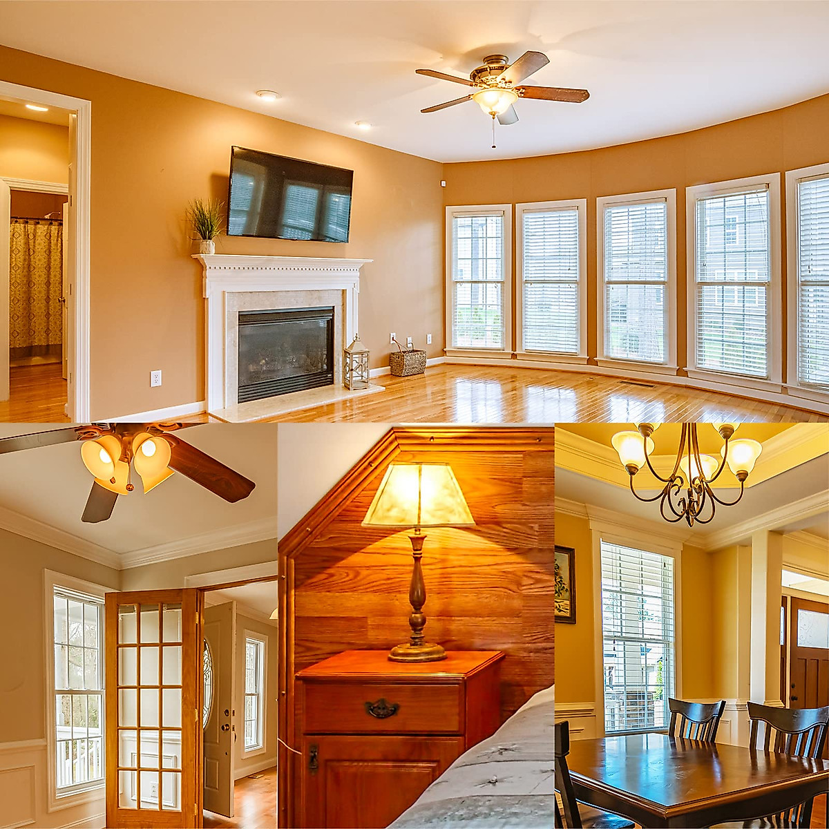 Marxlait 4 Pack LED Light Bulbs 60 watt Equivalent, Warm Light Bulbs 2700K, E26 Medium Base, Standard A19 LED Bulb, Non-Dimmable