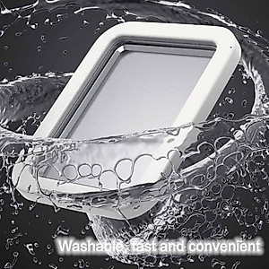 Baotkere Ice Cream Sorbet Frozen Yogurt Maker Machine, Sweet Spot Roller Pan, Instant Cold Plate with 2 Scrapers，Ideal for Soft Ice Cream Gelato Fruit Milkshake Smoothie Making