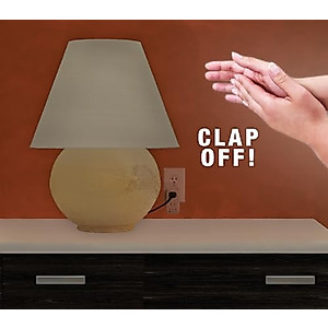 The Clapper, The Original Home Automation Sound Activated Device, On/Off Light Switch, Clap Detection - Kitchen Bedroom TV Appliances - 120v Wall Plug Smart Home Technology, As Seen On TV Home Gift