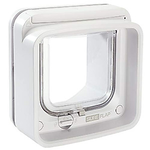 SureFlap Microchip Cat Door Connect, 5.13" L X 5.63" W X 4.75" H, Small, White
