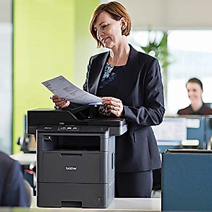 Brother Monochrome Laser Printer, Multifunction Printer, All-in-One Printer, MFC-L6700DW, Advanced Duplex, Wireless Networking Capacity, 70-Page ADF Capacity, Amazon Dash Replenishment Ready