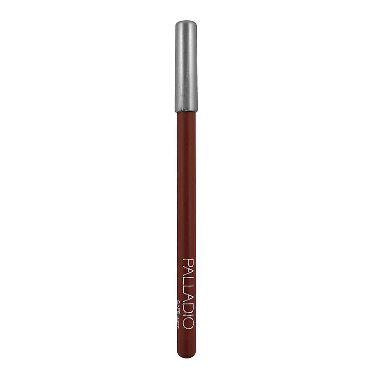 Palladio Lip Liner Pencil, Wooden, Firm yet Smooth, Contour and Line with Ease, Perfectly Outlined Lips, Comfortable, Hydrating, Moisturizing, Rich Pigmented Color, Long Lasting, Café